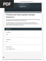 Professional Data Engineer Exam Insights | PDF