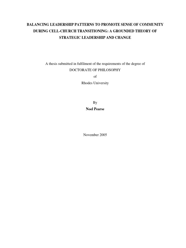 Balancing Leadership Patterns To Promote | Download Free PDF ...