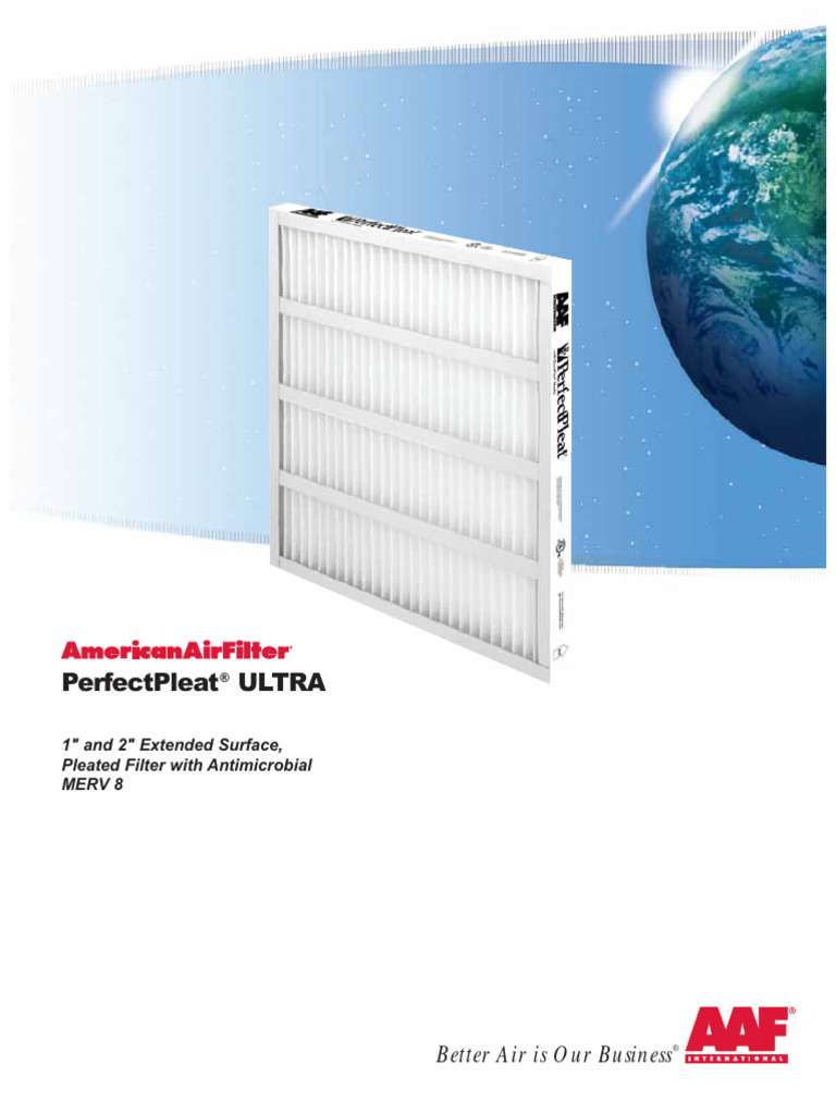 PerfectPleat-Ultra (PLIZADO M8) | Download Free PDF | Filtration | Materials