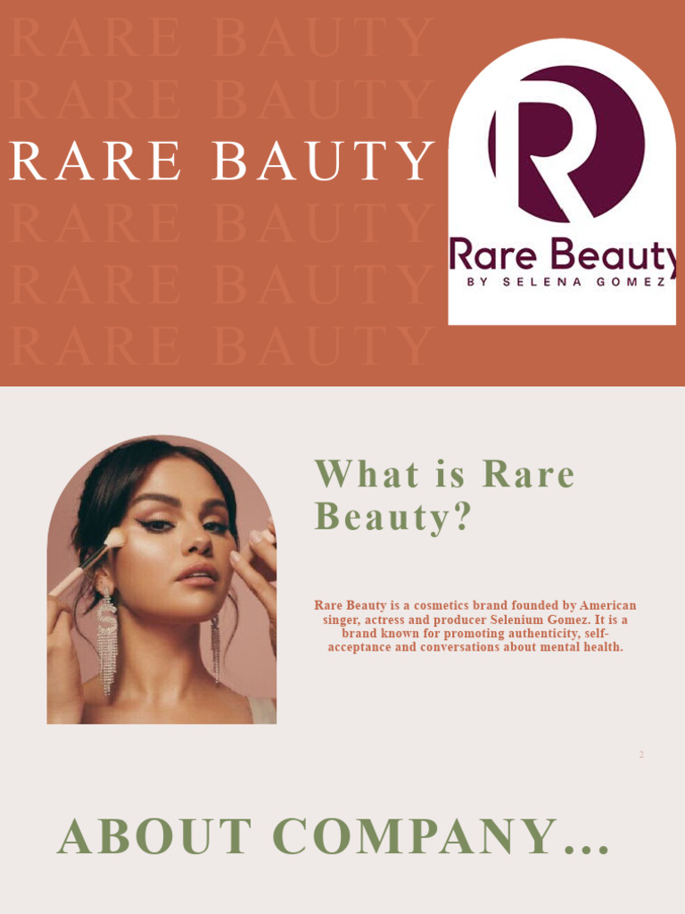 Rare Beauty: Authentic Cosmetics Brand | PDF | Wellness