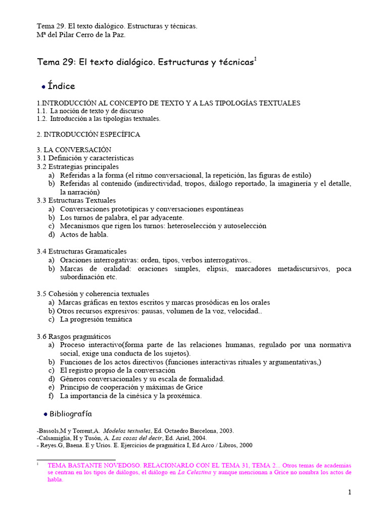 T29. El Texto Dialógico 2019 | PDF | Lingüística | Sociolingüística