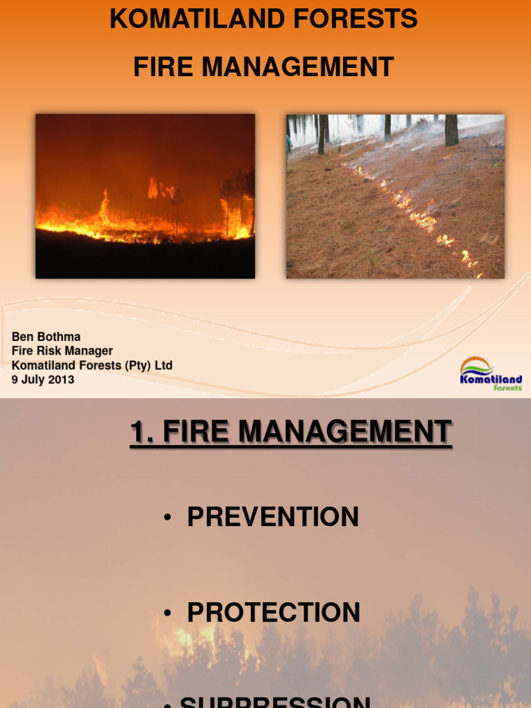Part D - Fire Management in Commercial Company | PDF | Fires