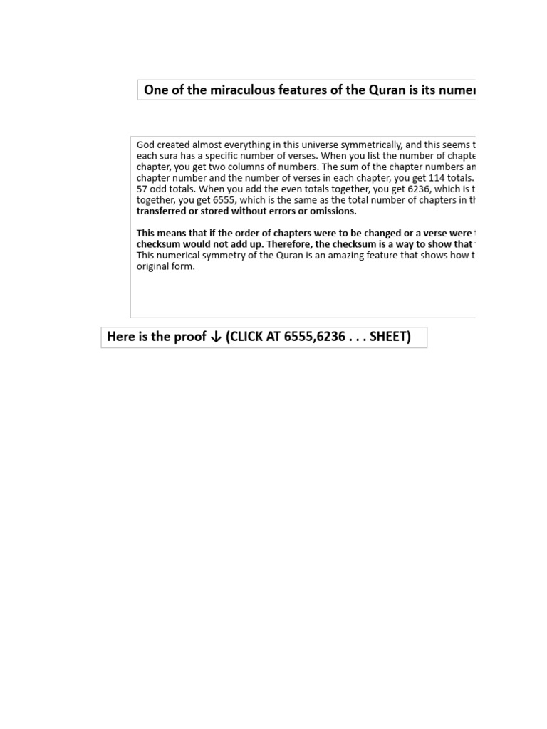 Structure of The Quran | PDF | Quran | Islam