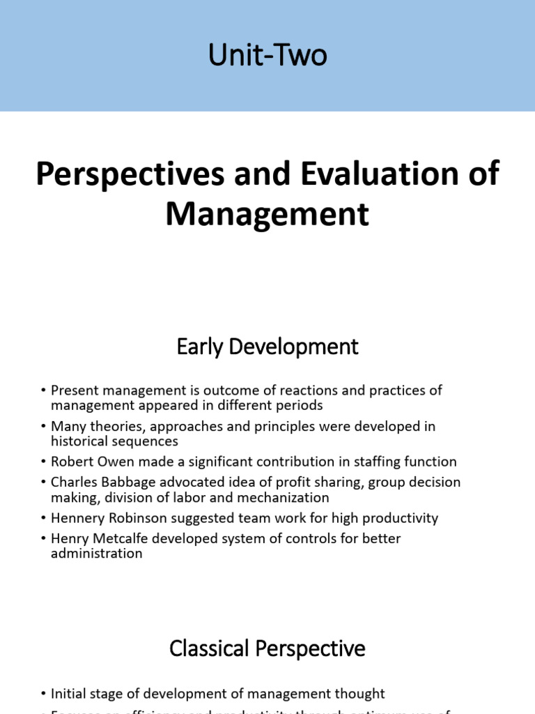 Unit-2 Principal of Management | PDF | System | Motivation