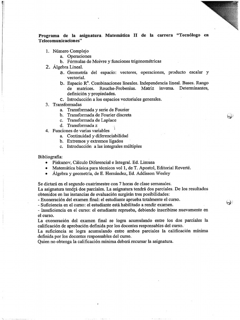 Matemática Ii Pdf