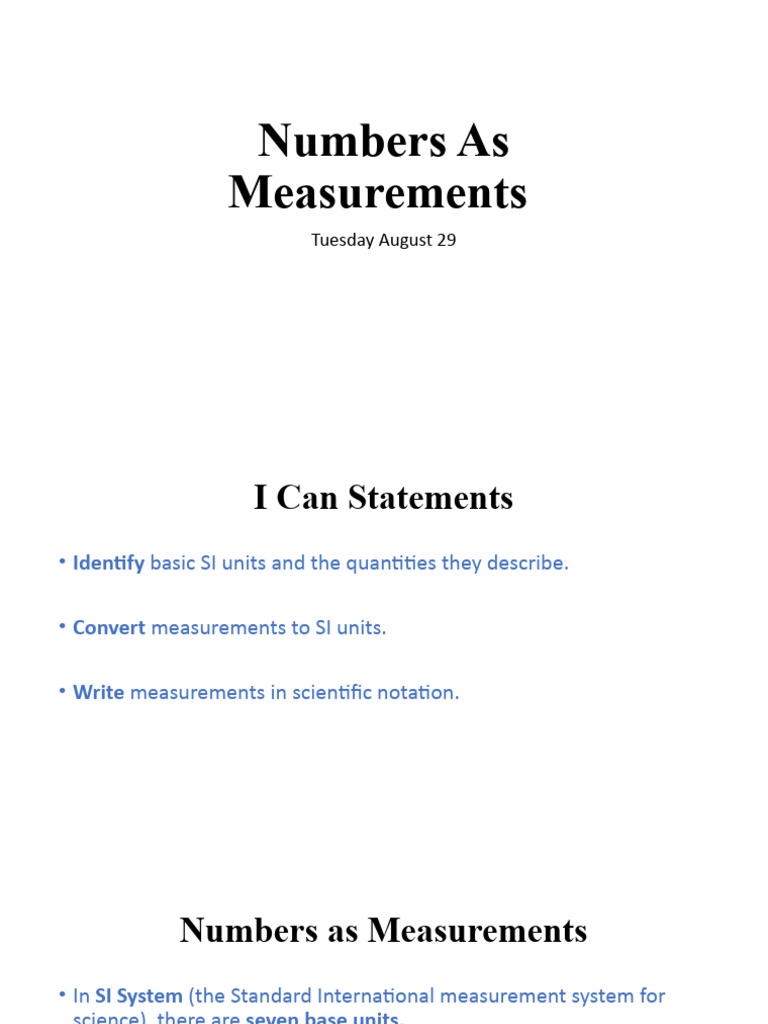 Converting 347000 to Scientific Notation | PDF | International System ...