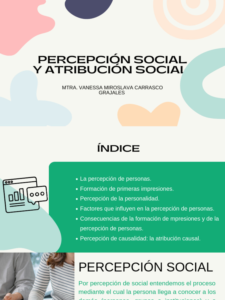 Percepción Social y Atribución Social | Descargar gratis PDF ...