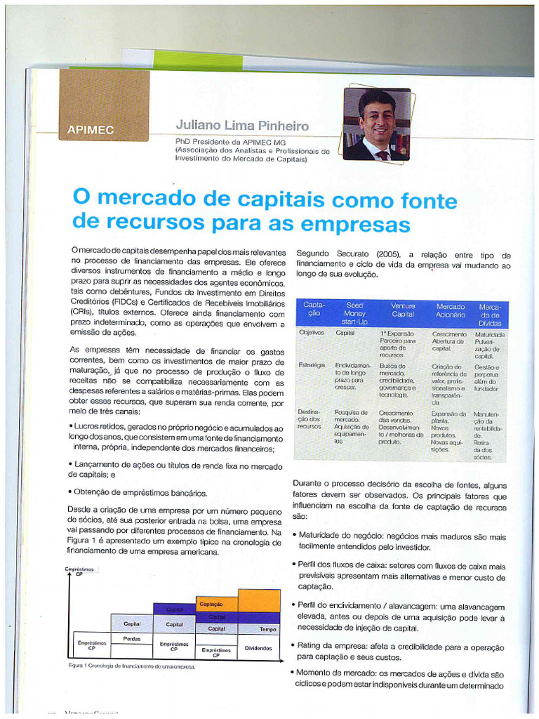 Mercado de Capitais (Revista Mercado Comum - Juliano Pinheiro) | PDF