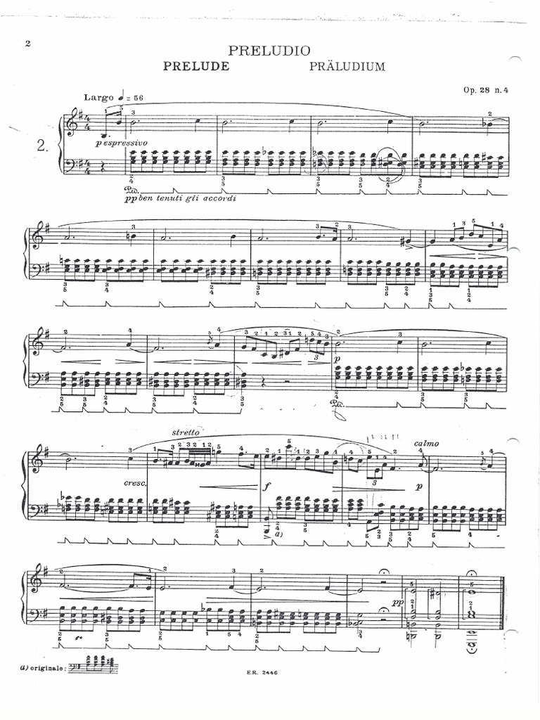 Preludio 2, Chopin | PDF