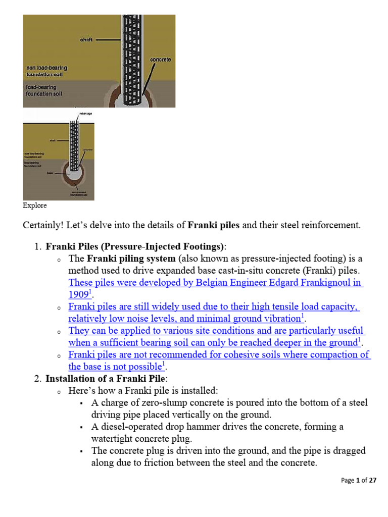 Concrete Corbole | PDF