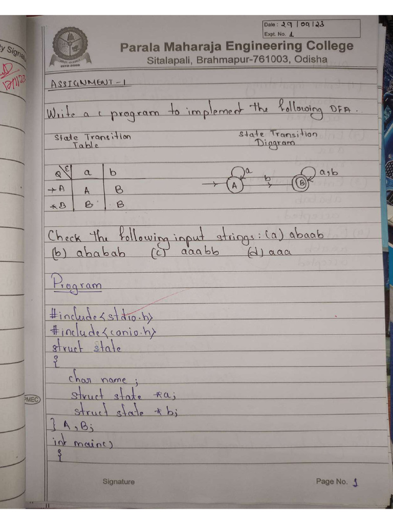 Flat Lab Assignments | PDF