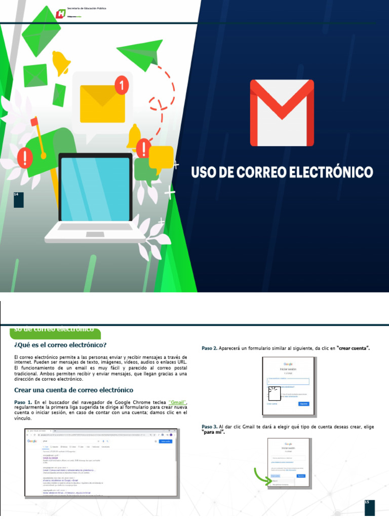 MANUAL-GMAIL | PDF | Gmail | Ventana (informática)
