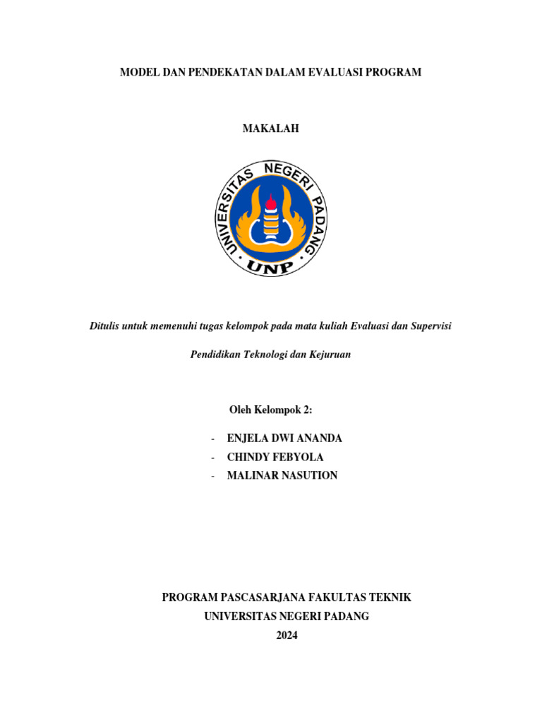 Model Evaluasi Program CIPP dalam Pendidikan | PDF | Karier ...