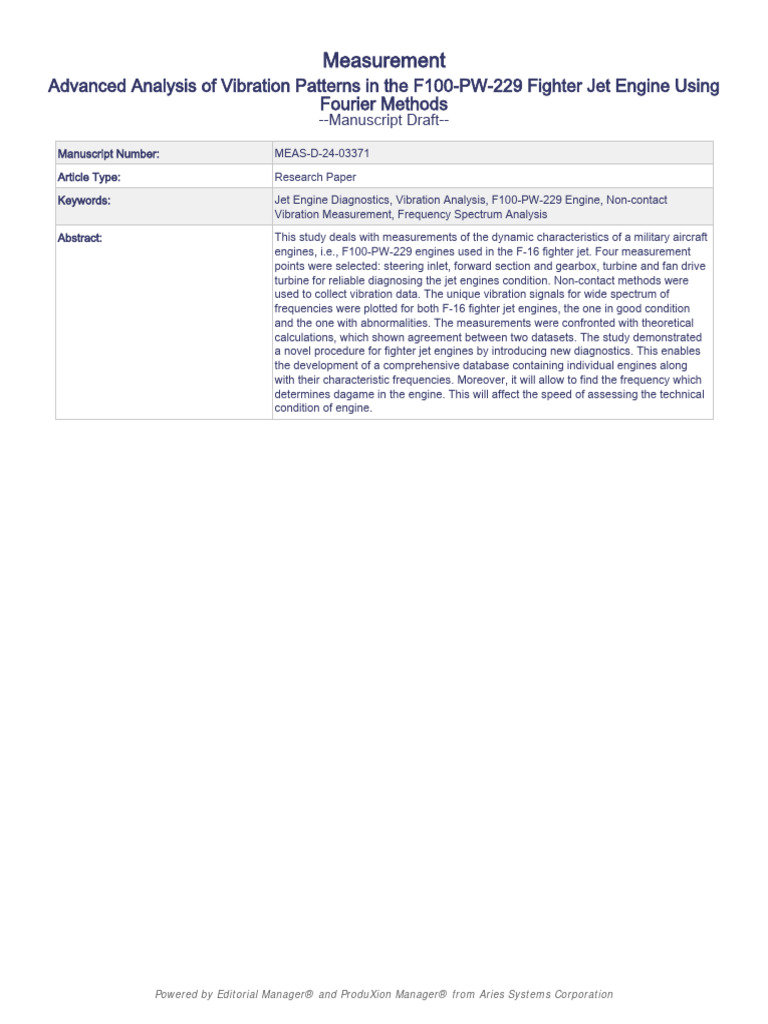 Meas D 24 03371 | PDF | Spectral Density | Fast Fourier Transform
