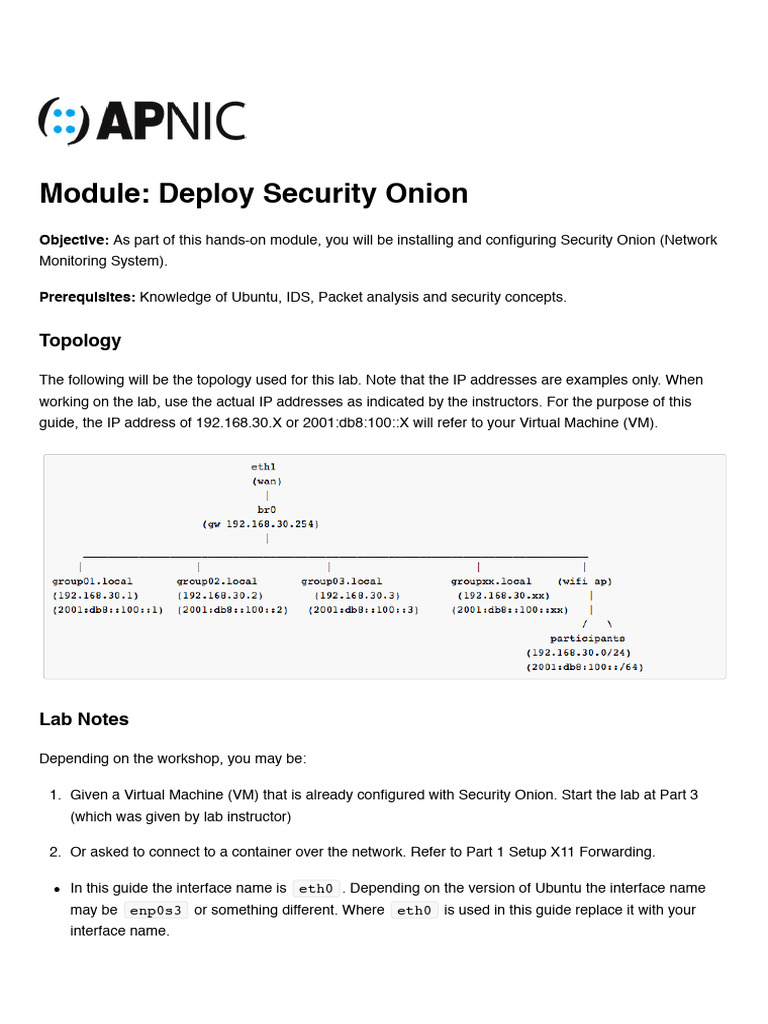 security_onion_lab | PDF | Malware | Computing