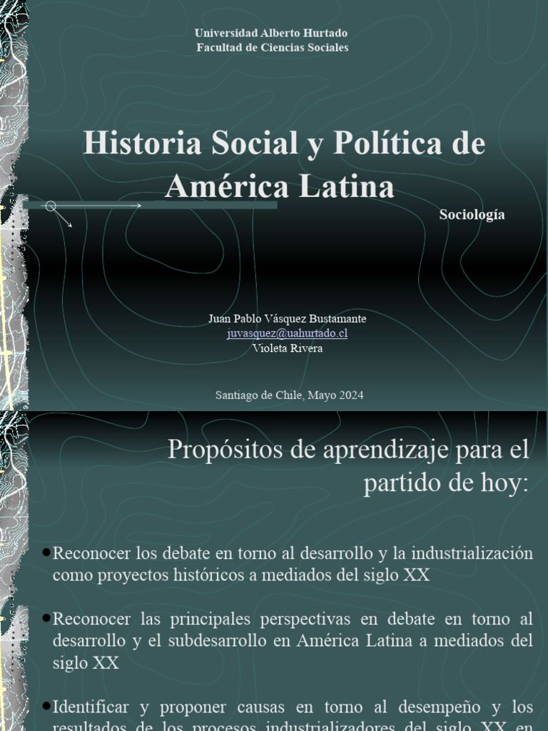 Industrialización, Desarrollo, Dependencia Historia Social y Política ...