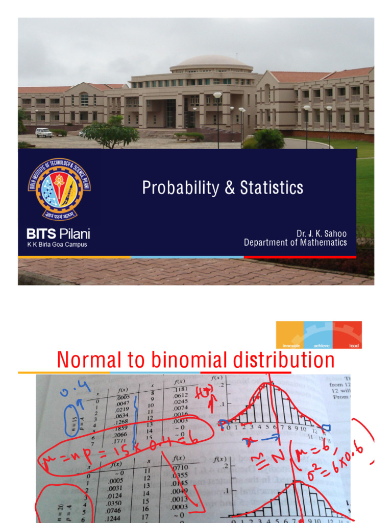PNS Notes | PDF | Estimator | Bias Of An Estimator