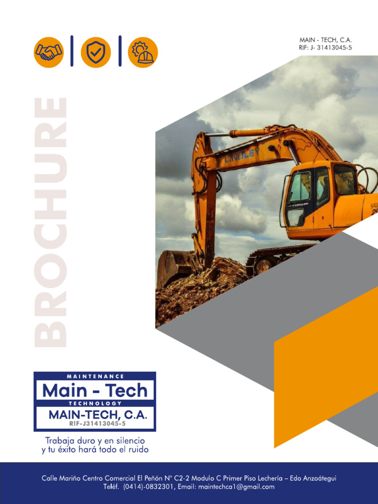 Brochure - Main Tech C.A - Venezuela | PDF