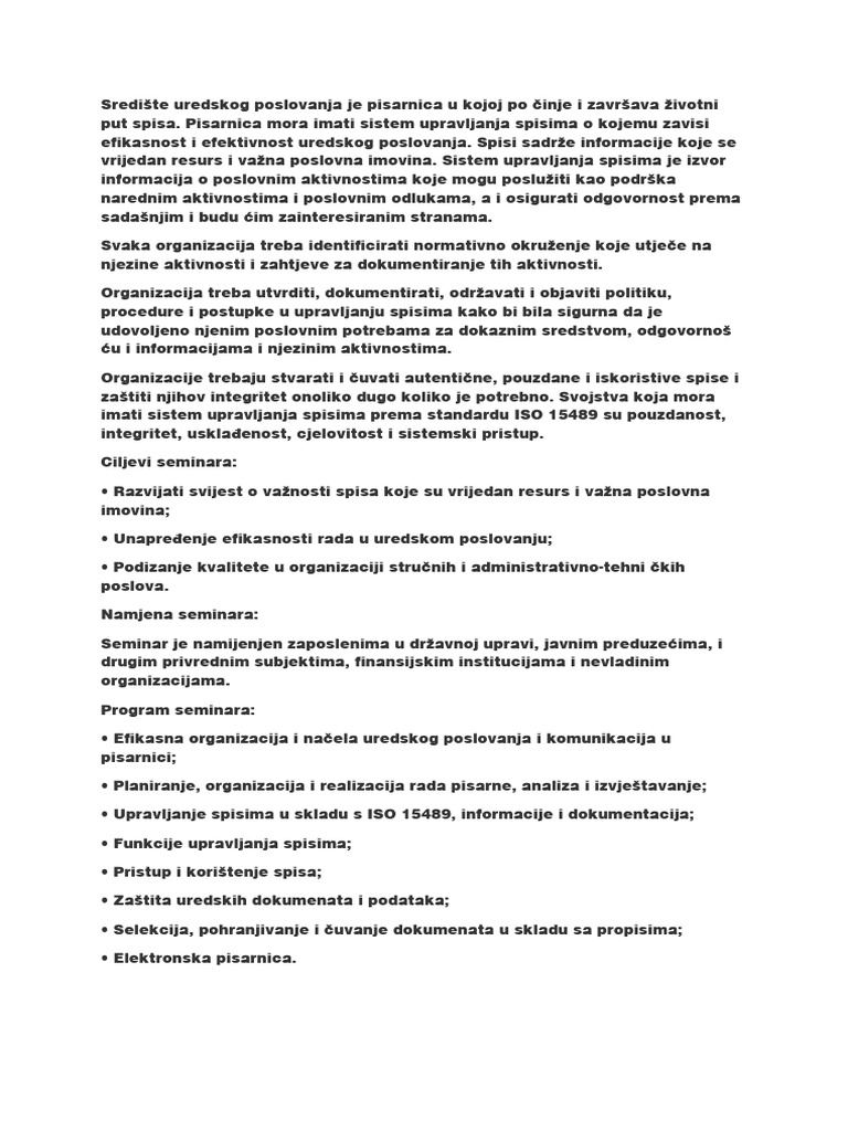 GDPR I Uredsko | PDF