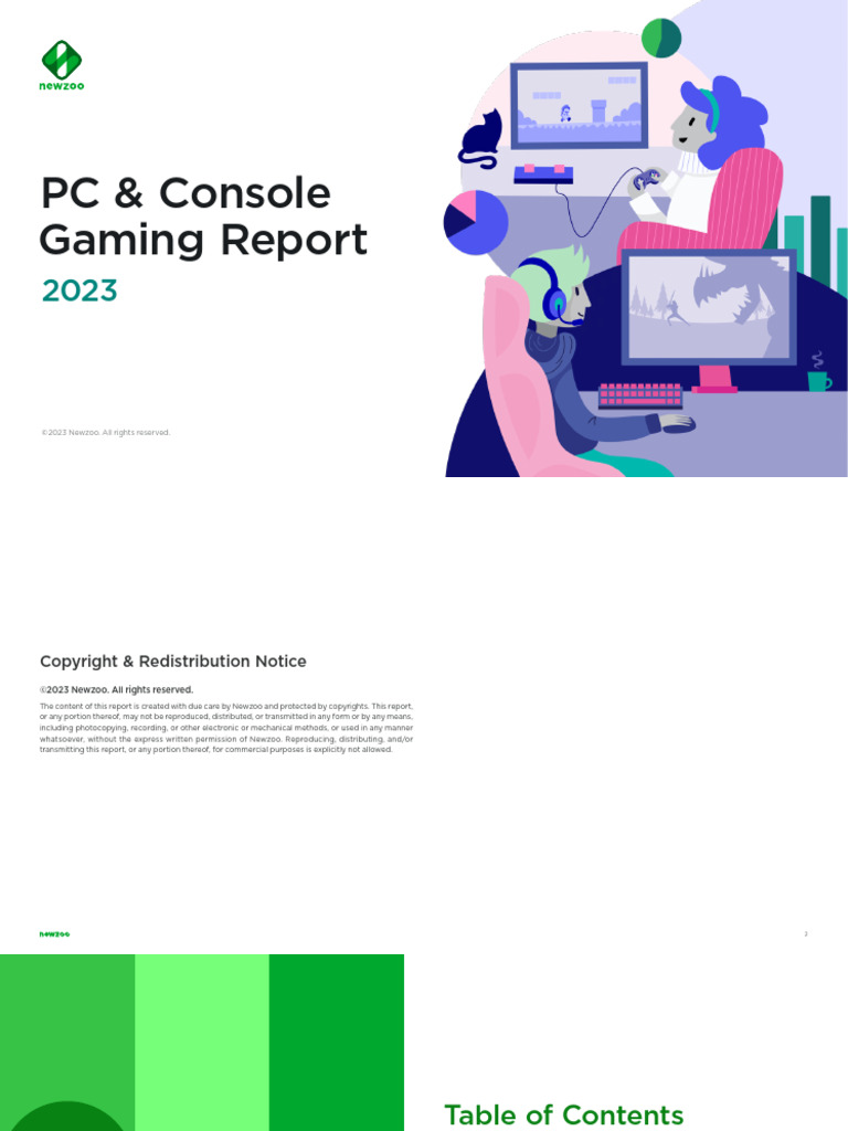 2023 - Newzoo - PC & Console Gaming Report | PDF | Video Game Consoles | Advertising