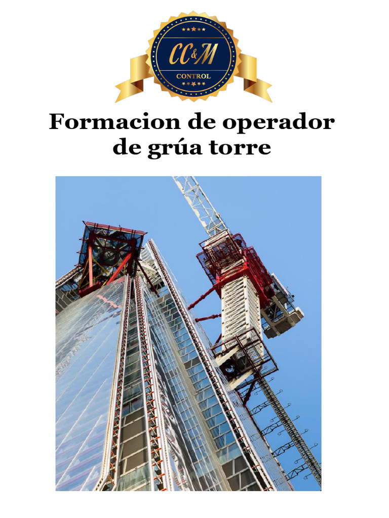 06 - Operador Grúa Torre | PDF | Grúa (máquina) | Fundación (Ingeniería)