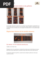 Notas para Acordeón GCF | PDF