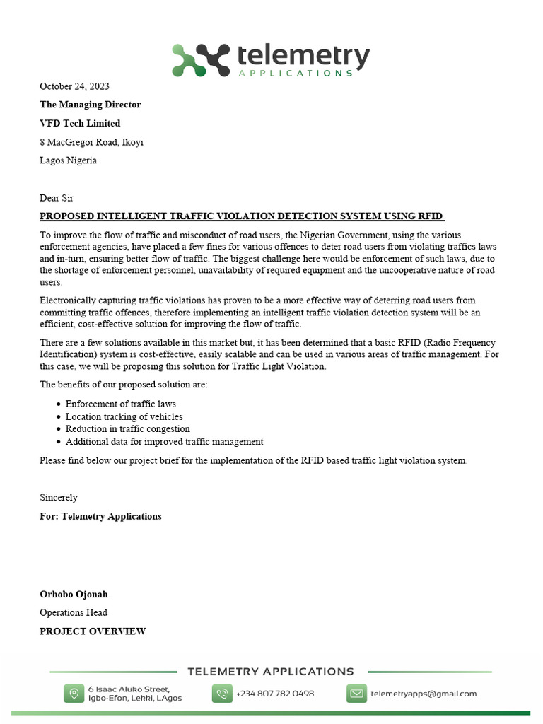 Proposed Intelligent Traffic Violation Detection System Using Rfid ...