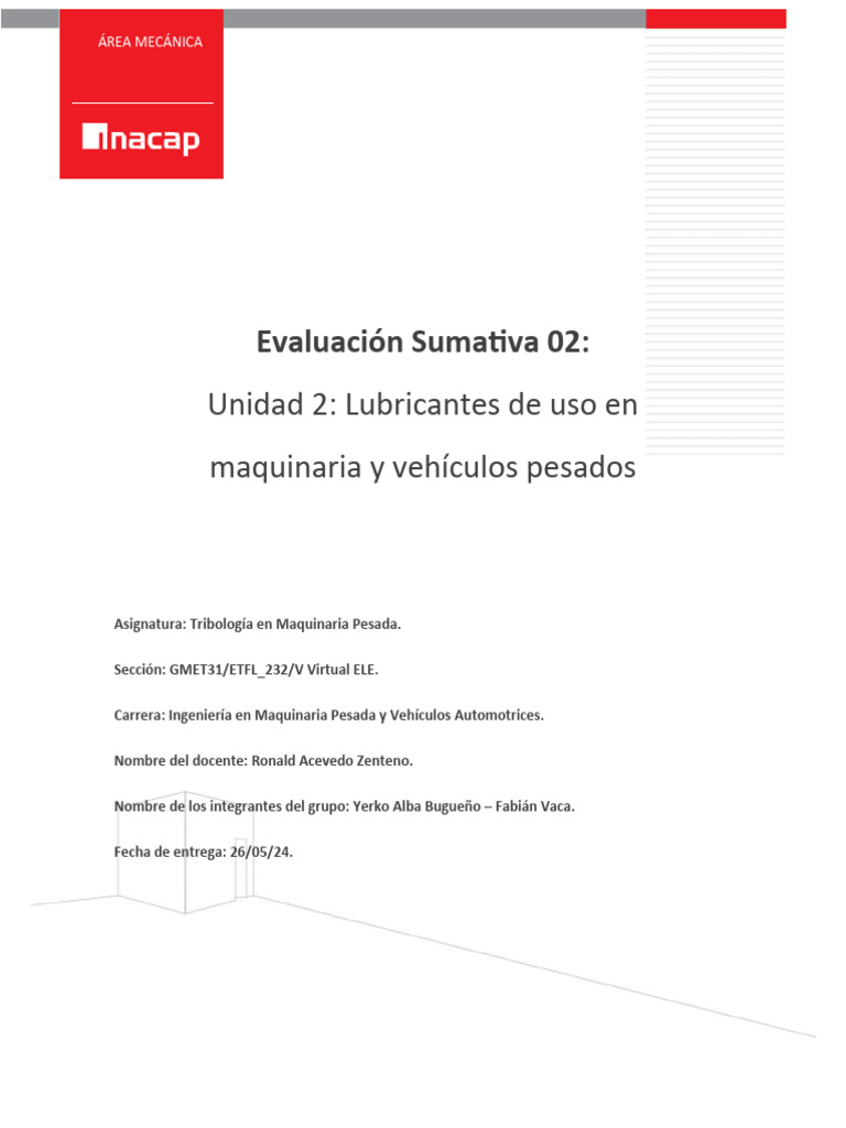 Informe02 Tribología Alba Vaca | PDF | Lubricante | Engranaje