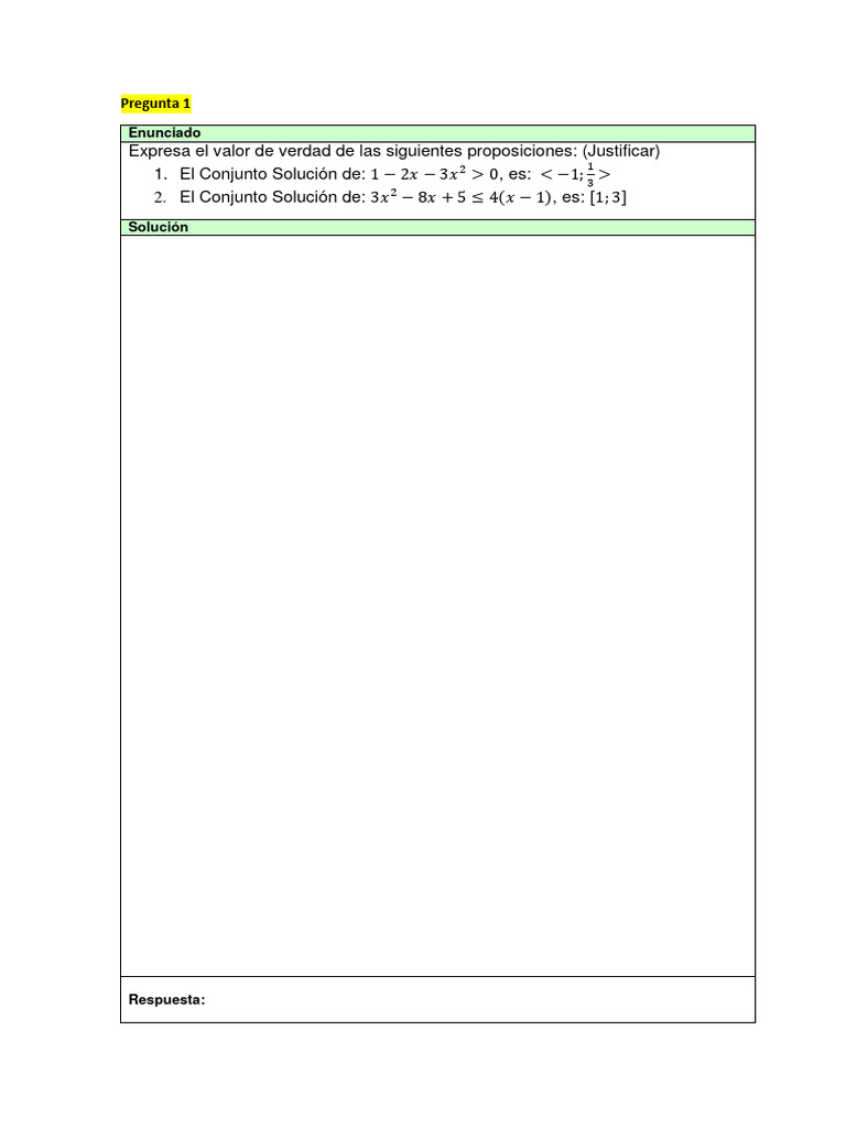 Formato de Soluci N de Desarrollo para Estudiante | PDF
