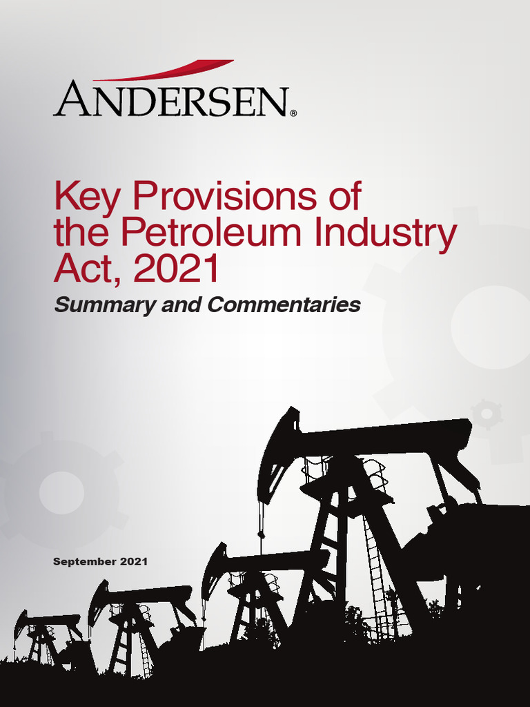 Petroleum Industry Act 2021 Overview | PDF | Expense | Tax Deduction