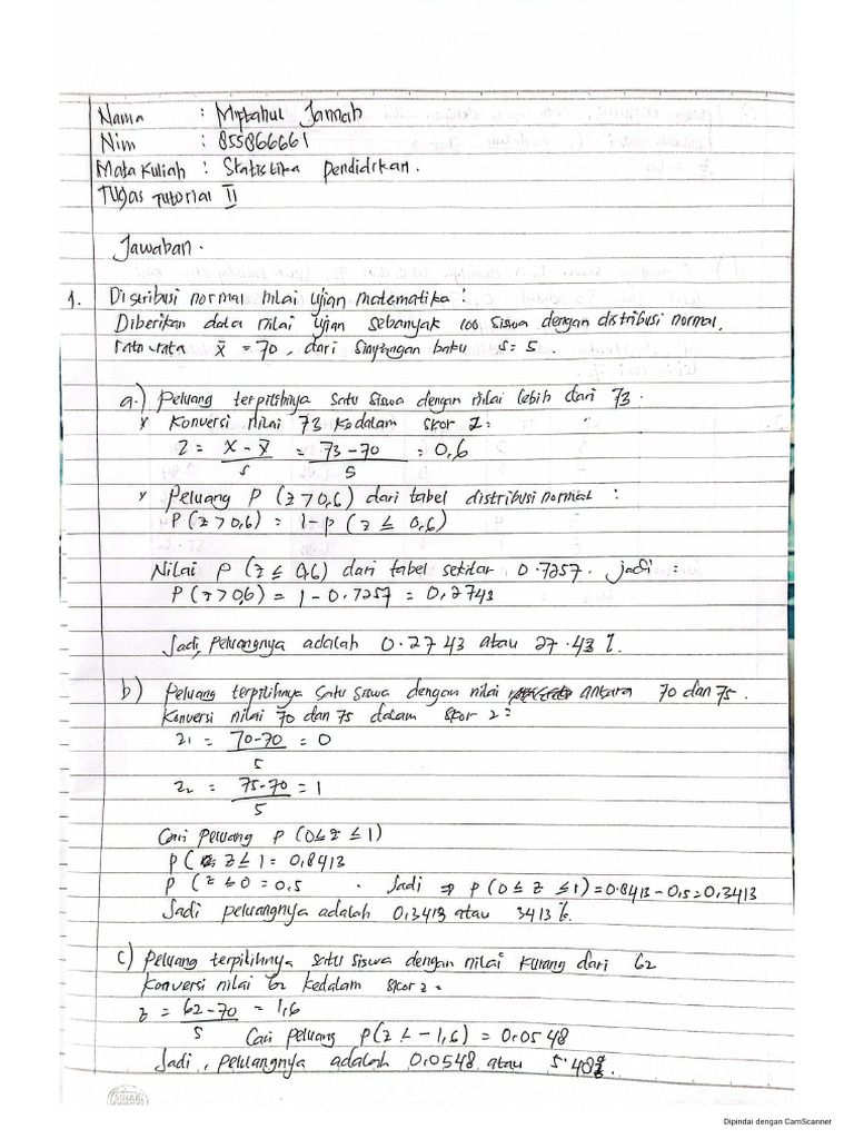 TT2 Statistika | PDF