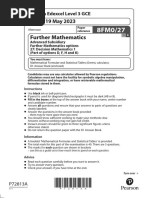 Edexcel 1H November 2023 Examination Paper (PDF) - With Formula Insert ...