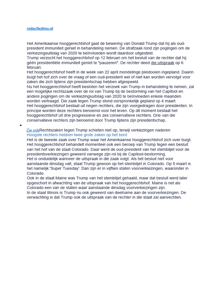 Ingezonden Brief Nederlands | PDF