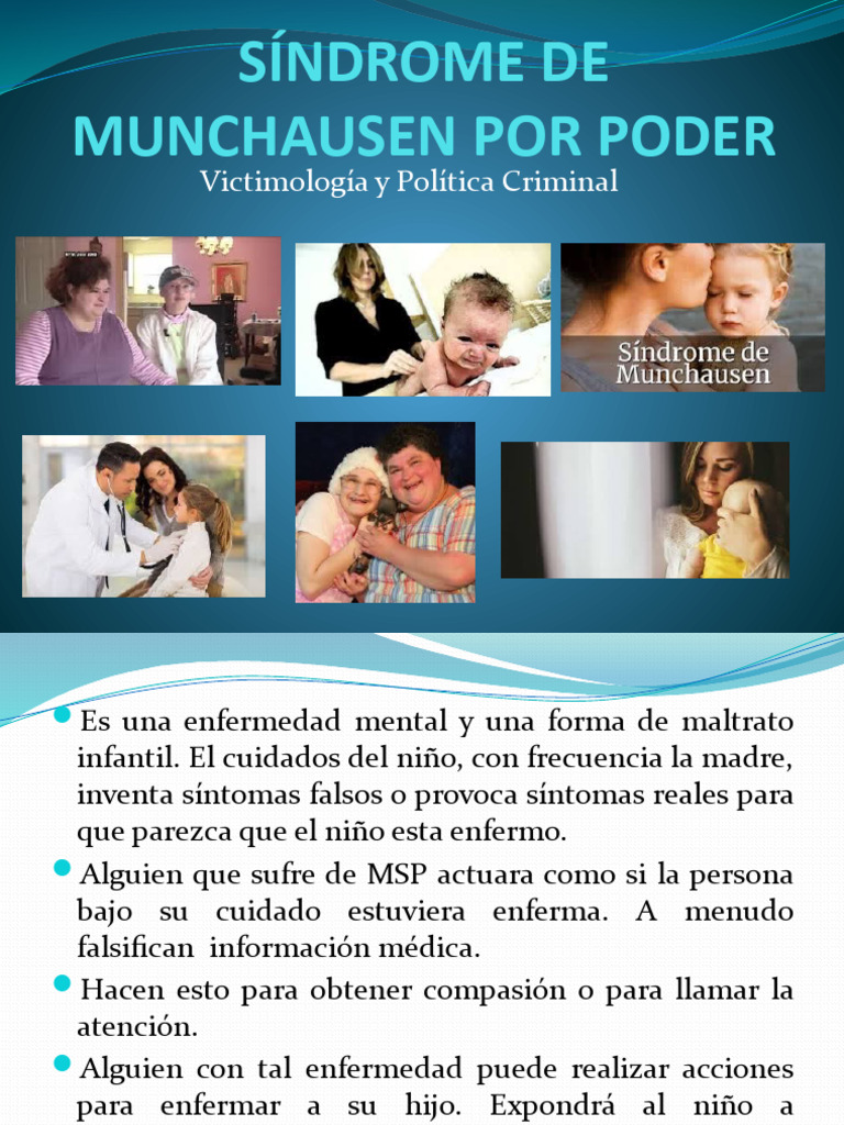 Síndrome de Munchausen Por Poder | PDF | Diarrea | Diagnostico medico