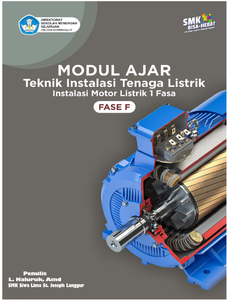Panduan Instalasi Motor Listrik 1 Fasa | PDF