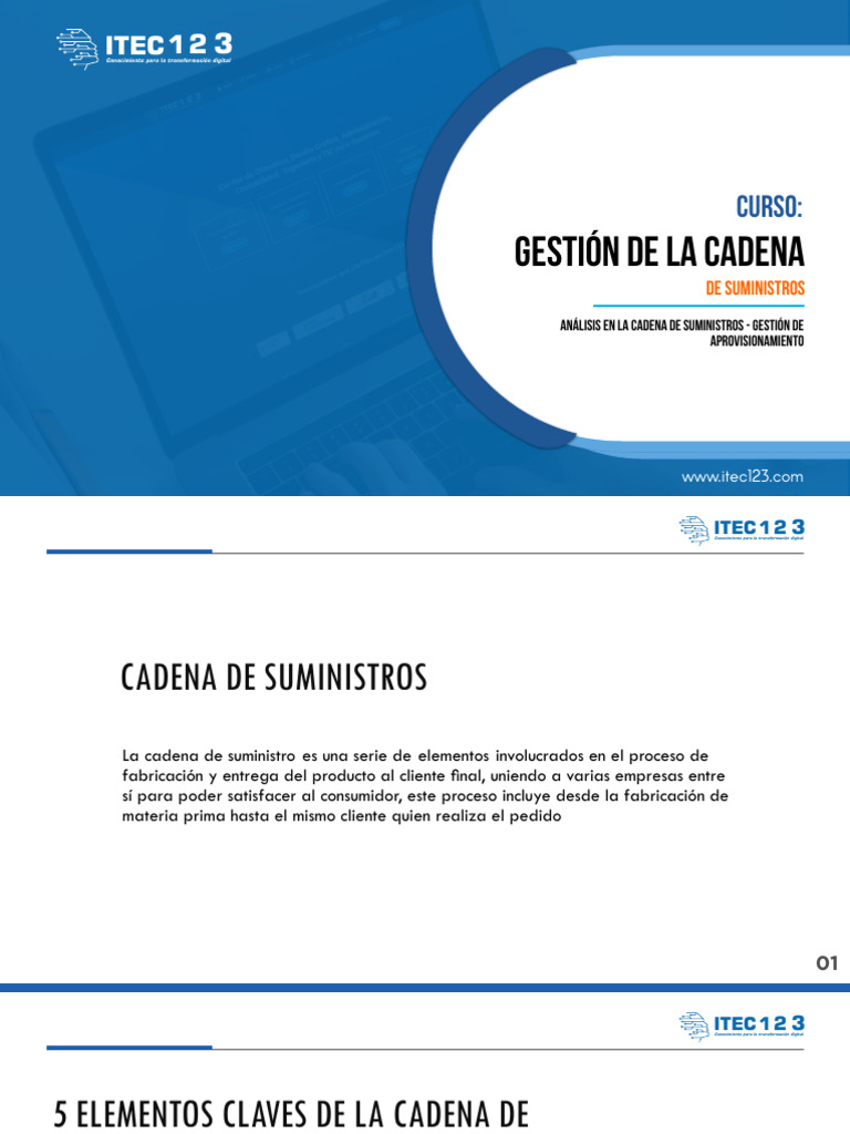 Gestión Eficiente de la Cadena de Suministros | PDF | Cadena de ...