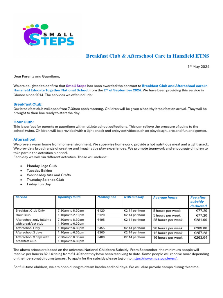 Hansfield ETNS Care Services | PDF | Meal