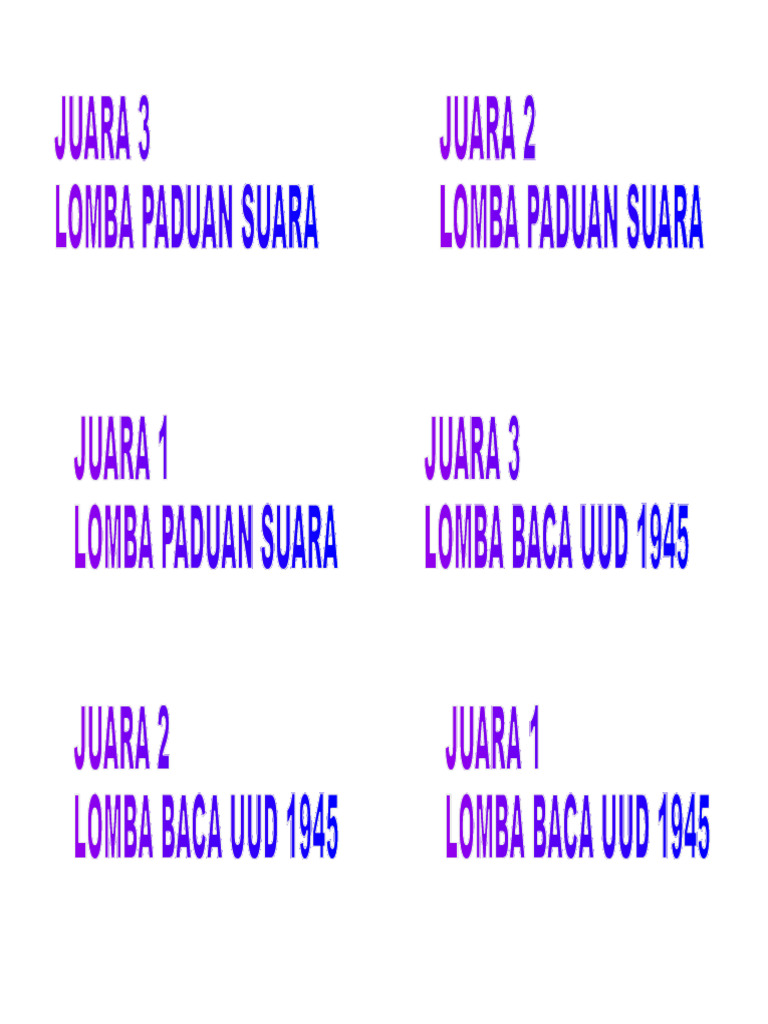 Label Juara | PDF