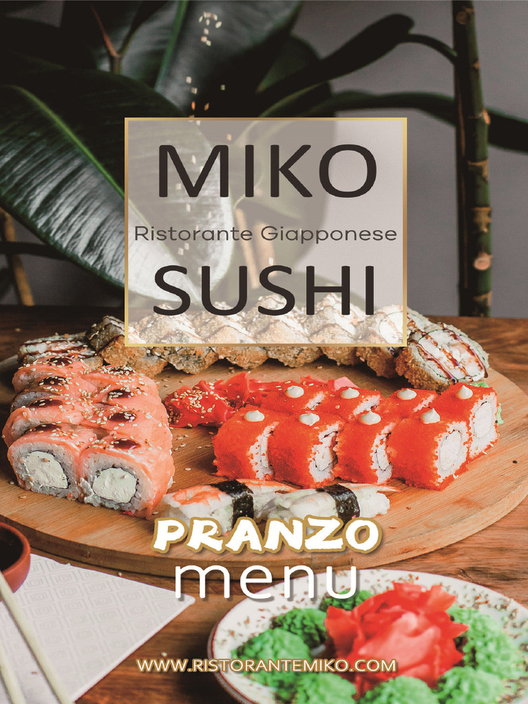 Miko Sushi Pranzo1 | PDF