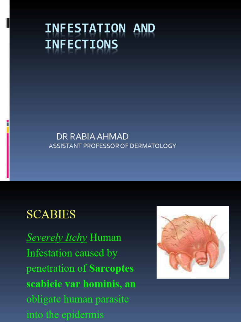 Infestation and Infection | PDF | Skin | Immunology