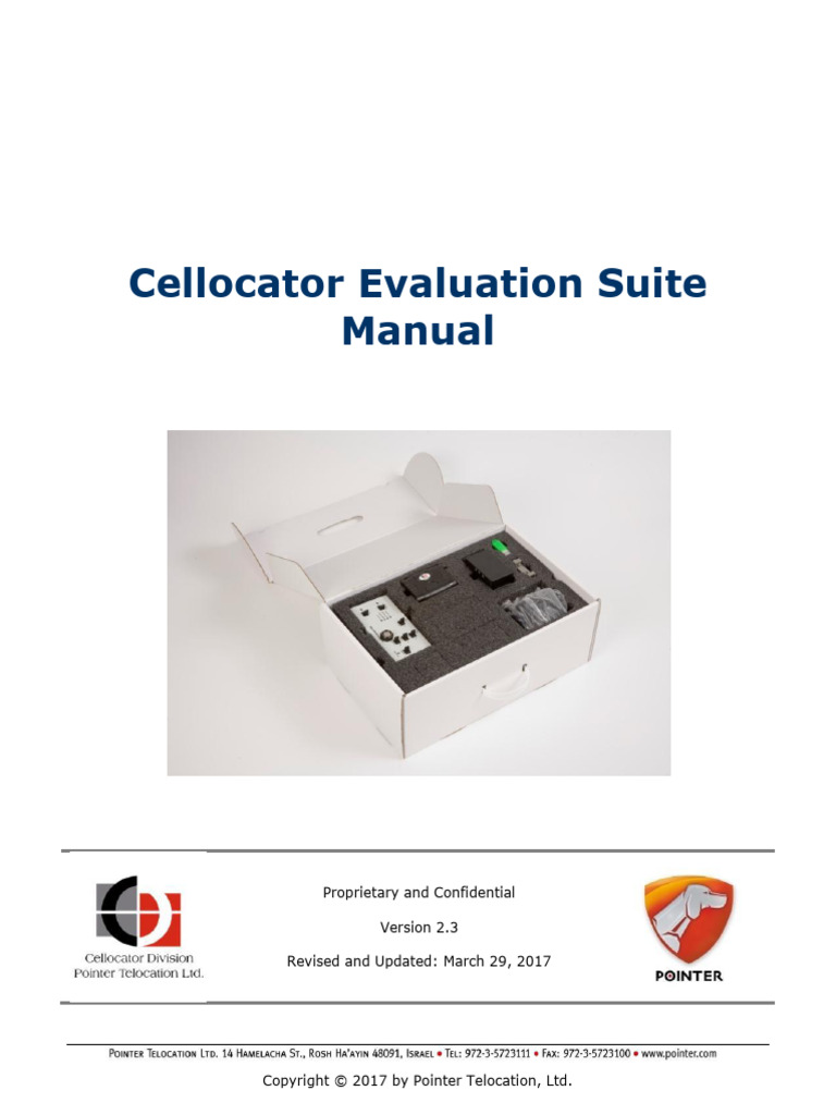 Cellocator Evaluation Suite Manual | Download Free PDF | Usb | General Packet Radio Service