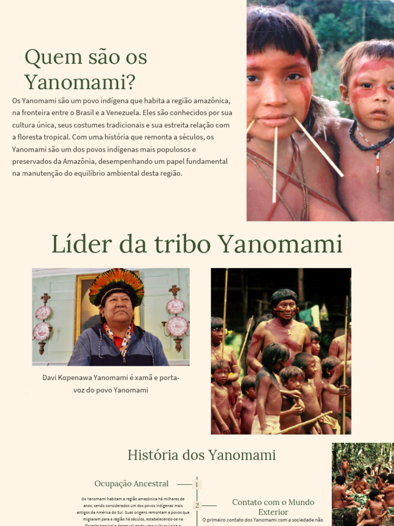 Cultura e Desafios dos Yanomami | PDF | Floresta Amazônica | Brasil