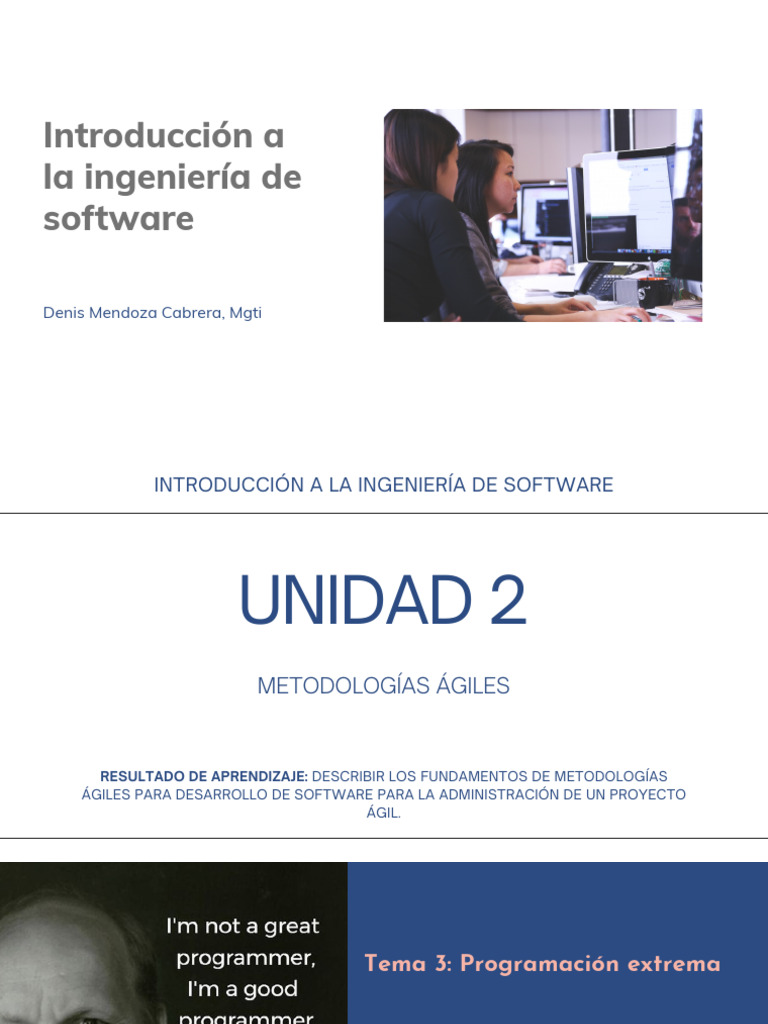U2-Tema 3 | PDF | Software | Tecnologías de la información