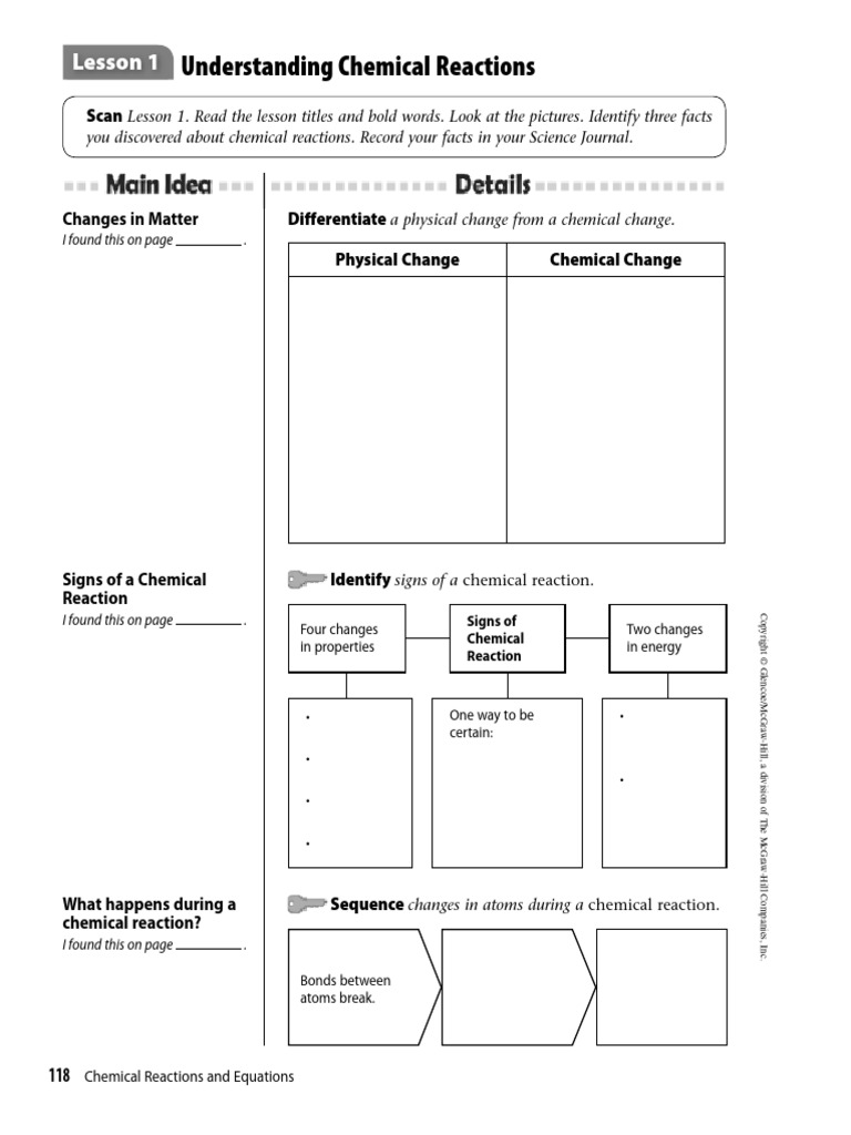 Chapter 9 - Chemical Reactions and Equations | PDF | Chemical Reactions ...