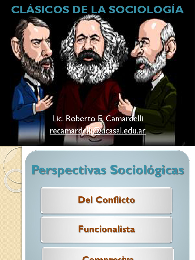 Clase 4. Unidad 2. Sociología Clásica 2023-Práctica | Descargar gratis ...