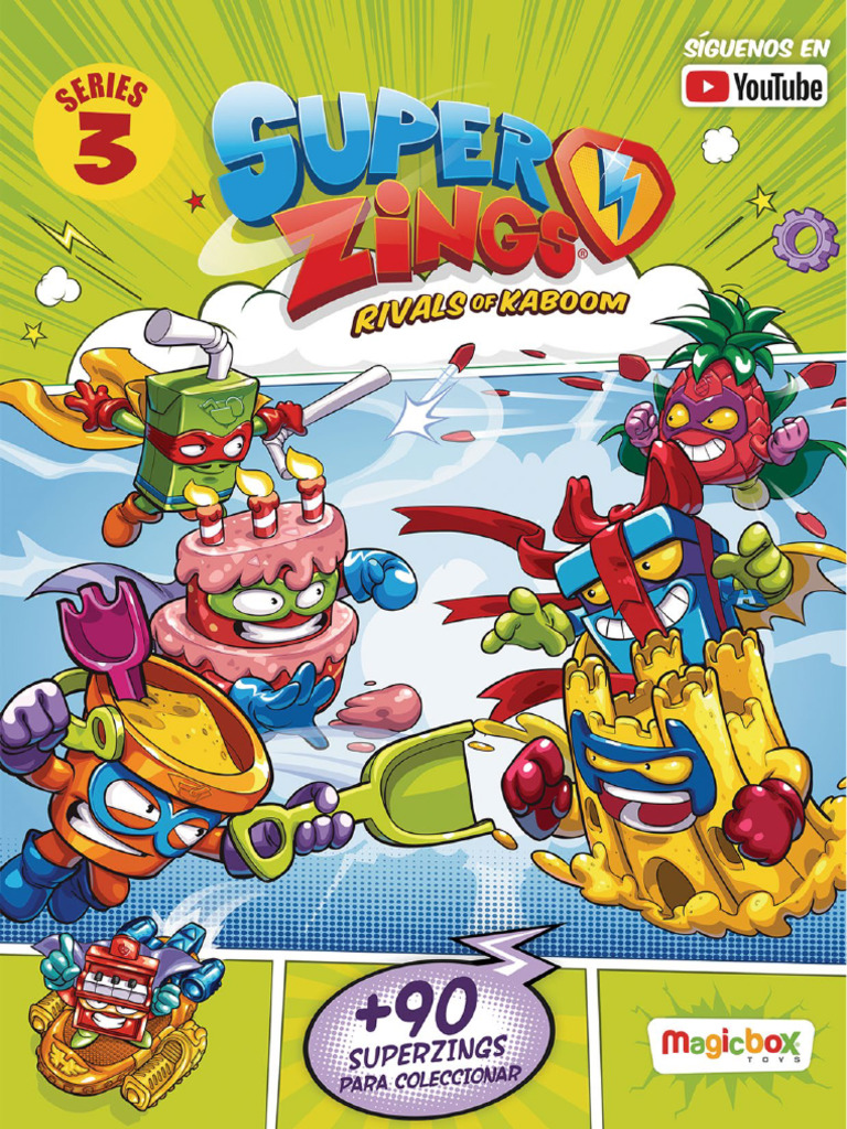 Superzings Serie3 Comic Guia | PDF