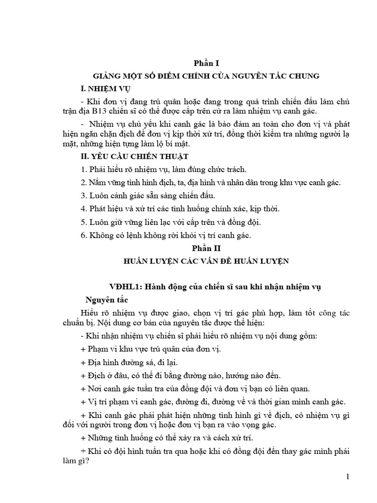 Tung Nguoi Lam Nhiem Vu Canh Gac .3m | PDF