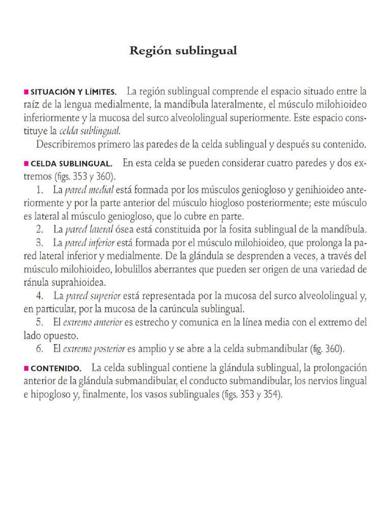 Region Sublingual-1 | PDF
