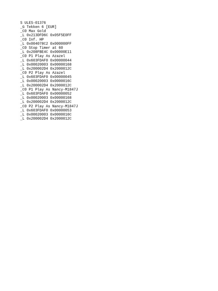 Ules 01376 | PDF Ules 01376 | PDF