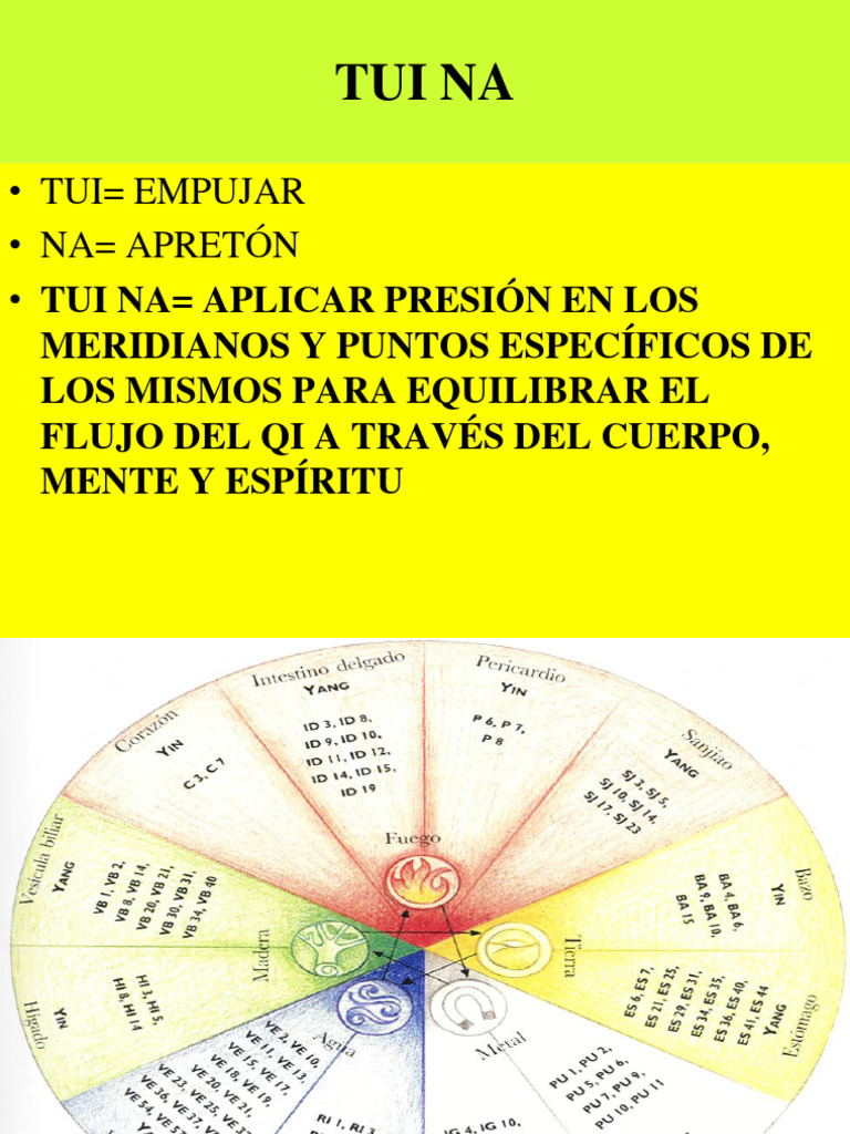 Masaje Tui-Na Masaje Chino en MTC | PDF | Qi | Bilis